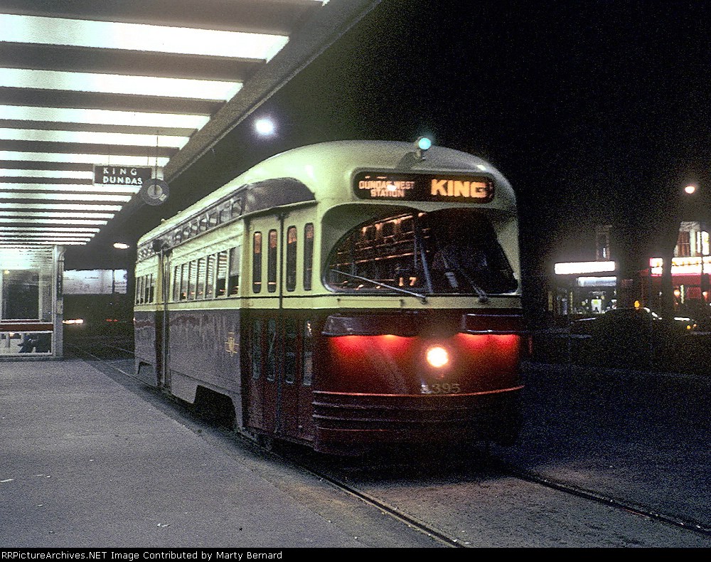 TTC 4395 at Broadview Station